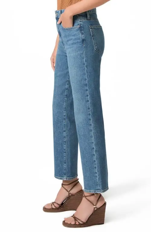 Paige Stevie High Waist Ankle Bootcut Jeans