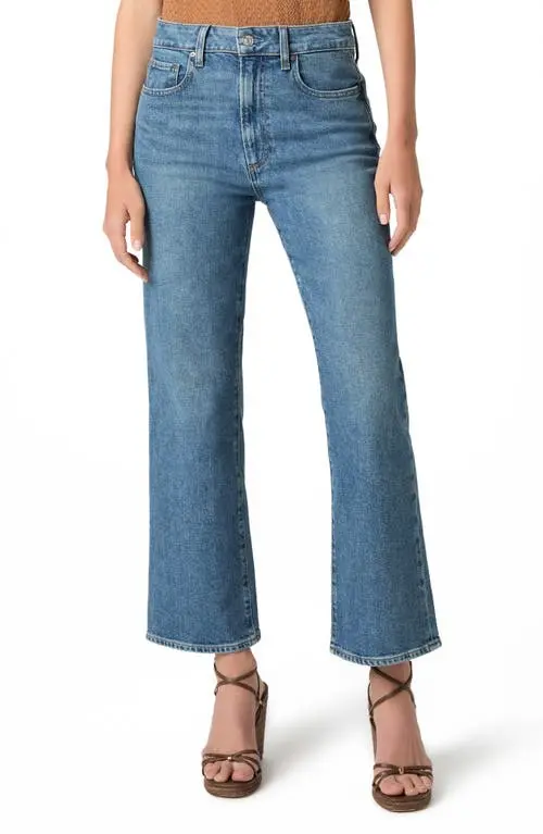 Paige Stevie High Waist Ankle Bootcut Jeans - Exposition