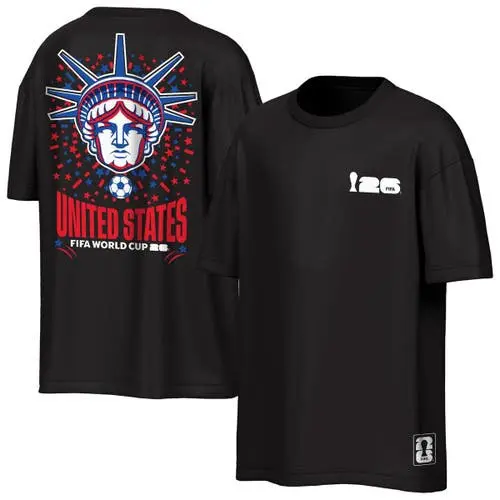 OUTERSTUFF Fifa World Cup 2026 Rally Oversized T-shirt - Black