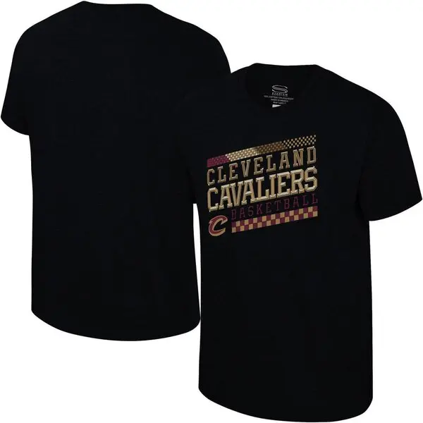 STADIUM ESSENTIALS Cleveland Cavaliers Tri-blend T-shirt - Black