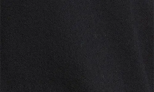 FRAME Shell Bubble Hem Denim Shorts - Black