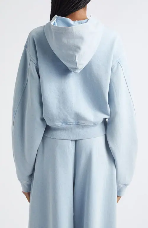 Alexander Wang Hotfix Cotton Zip Hoodie