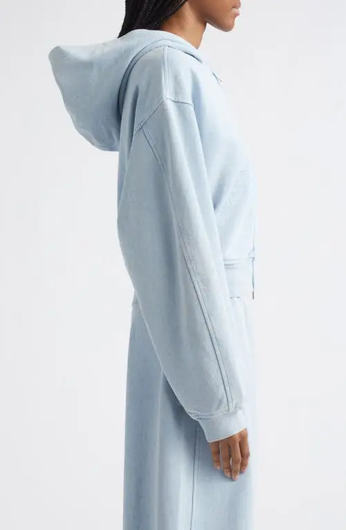 Alexander Wang Hotfix Cotton Zip Hoodie