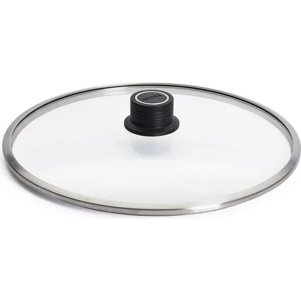 WOLL Ecologic Safety Glass Lid 12.5-inch - Black
