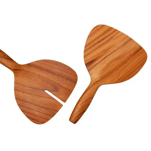 BE HOME Wide Serving Set - Teak