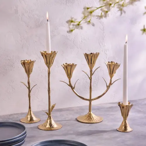 BE HOME Floral Candleholder