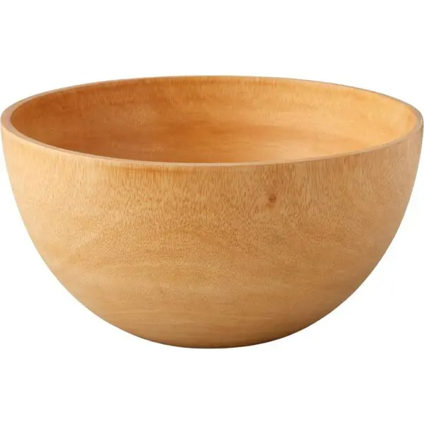 BE HOME Kiln Wood Salad Bowl - Mango