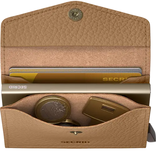 SECRID Envelope Wallet Pebble - Cappuccino