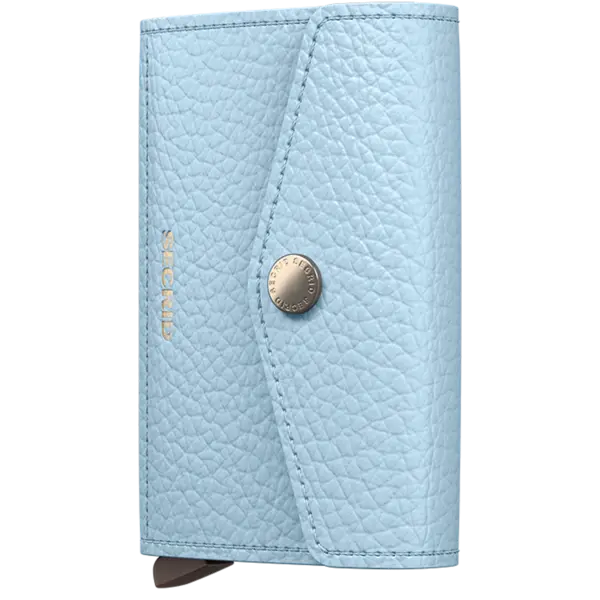 SECRID Envelope Wallet Pebble - Ice-blue