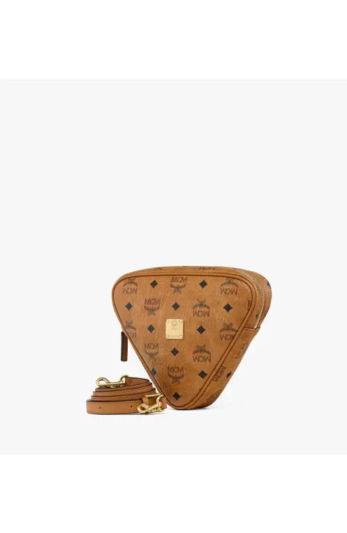 Mcm Visetos Monogram Tambourine Pouch
