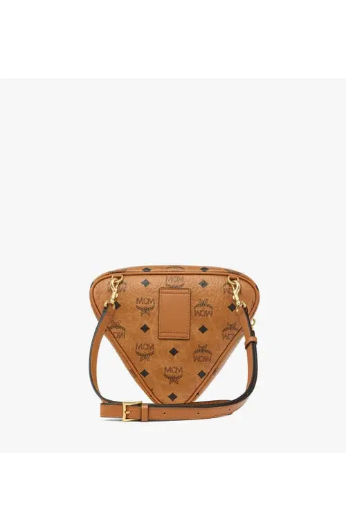Mcm Visetos Monogram Tambourine Pouch