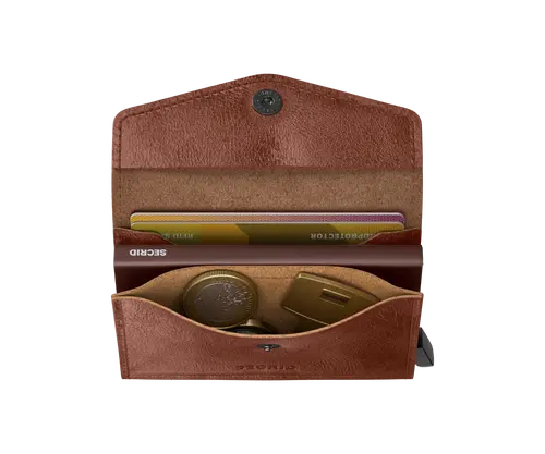 SECRID Envelope Wallet Vintage - Cognac