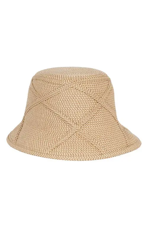Eric Javits Latticia Bucket Hat - Peanut