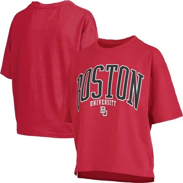 PRESSBOX Boston University Nelson T-shirt - Red