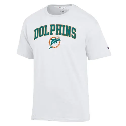 Champion Miami Dolphins Arch Over Logo T-shirt