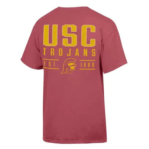 COMFORTWASH Usc Trojans Big Name T-shirt