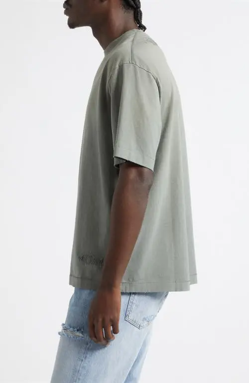 Acne Studios Gender Inclusive Exford U Stamp Mending Midsummer Graphic T-shirt