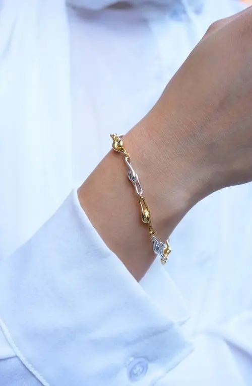 Argento Vivo Fluid Link Bracelet