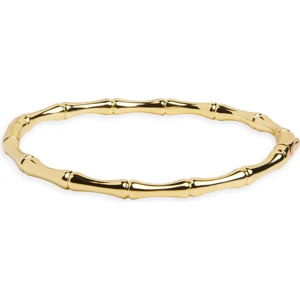 Argento Vivo Bangle In 18k- Plate - Gold