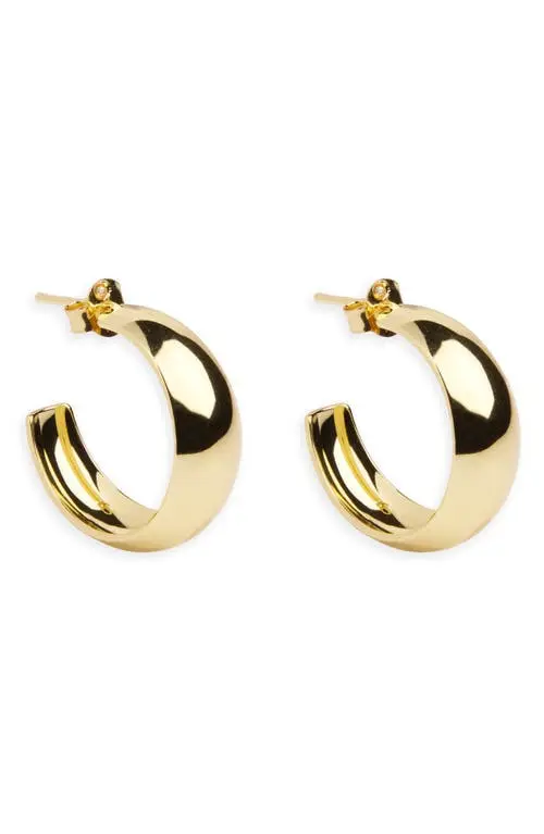 Argento Vivo Chunky Hoop Earrings - Gold