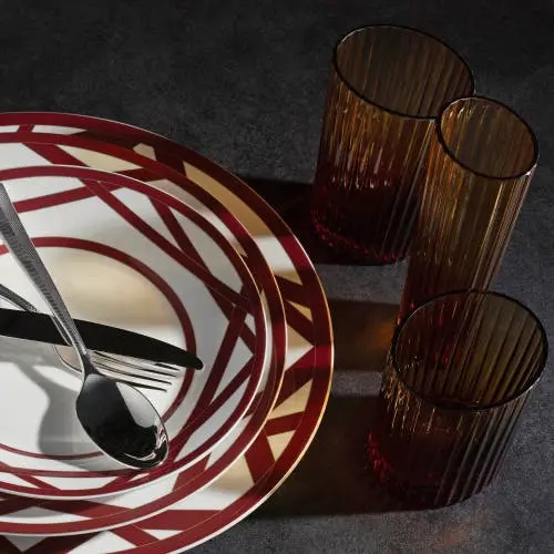 Missoni Wine Glass Nastri Ambra