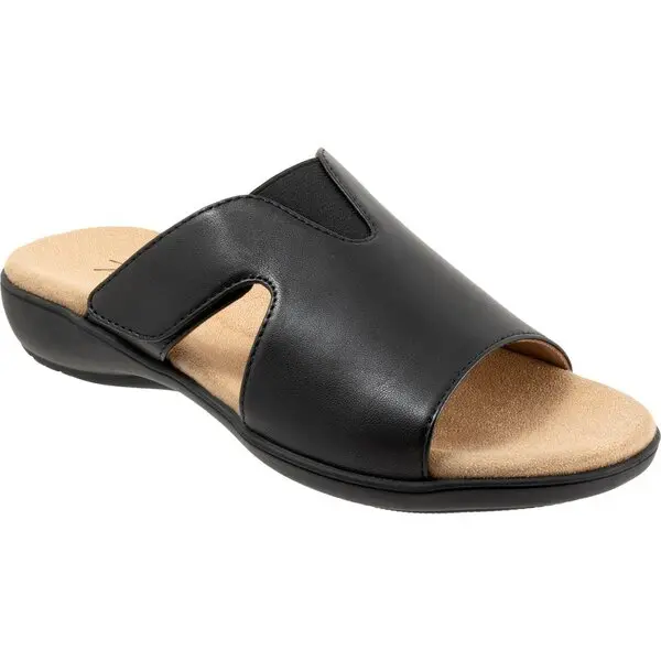 Trotters Roxine 2.0 Slide Sandal - Black
