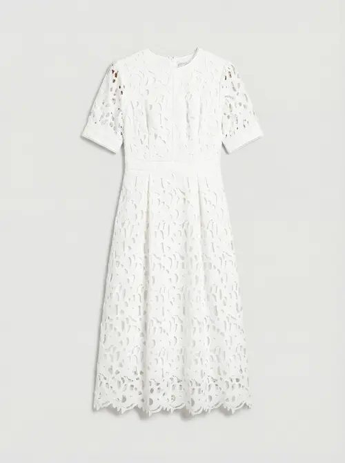 Coast Short Sleeve Lace Midi Dress