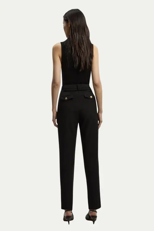 Karen Millen Military Straight Leg Trousers