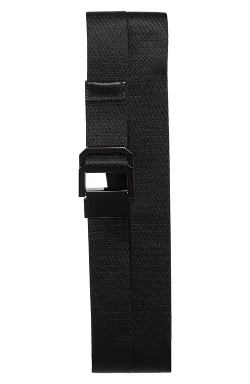 OPEN EDIT Dax Web Belt - Black