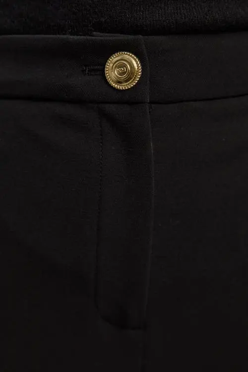 Karen Millen Petite Military Straight Leg Trousers