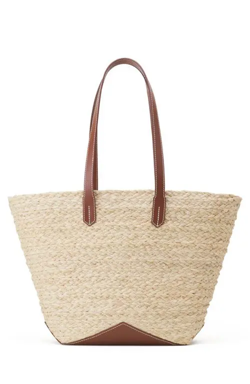 LANVIN Woven Basket Tote Bag