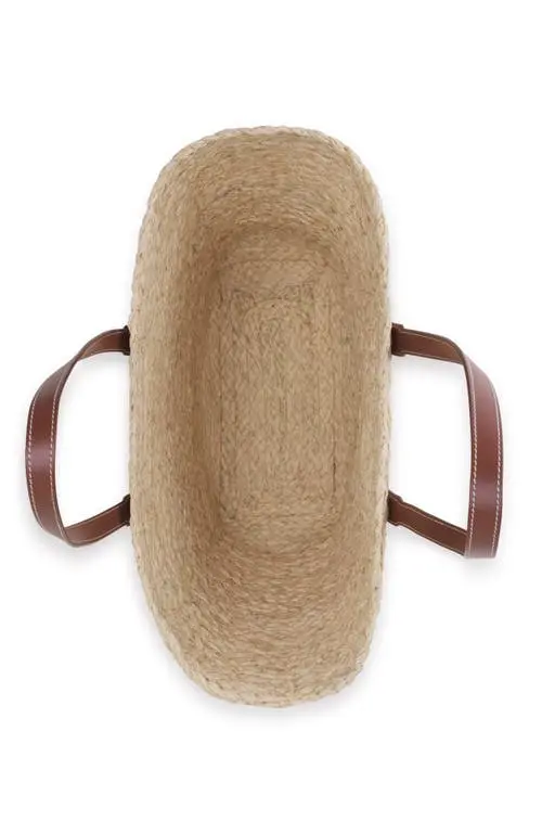 LANVIN Woven Basket Tote Bag