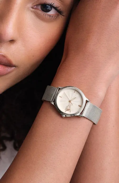OLIVIA BURTON Classic Bee Mesh Strap Watch