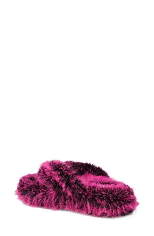 ZIGI Whimzy Faux Fur Slipper With Platform