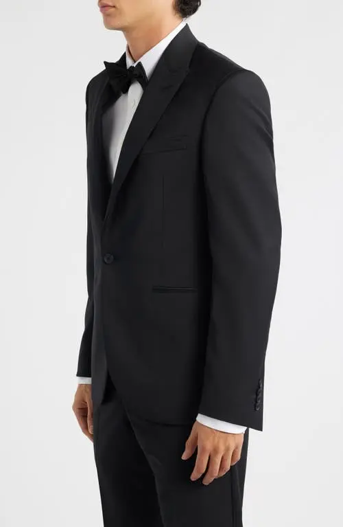 ALLSAINTS Ryder Peak Lapel Stretch Wool Tuxedo Jacket