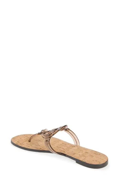 Tory Burch Miller Jelly Thong Sandal - Soft Brown