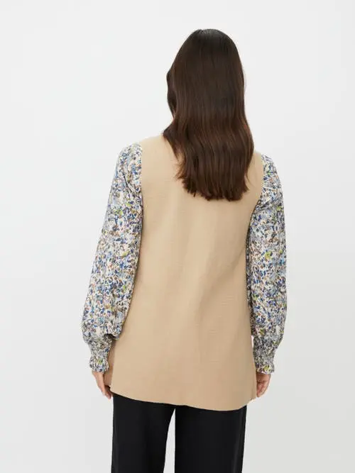 MASAI COPENHAGEN Malinbine Longline Sleeveless Cardigan