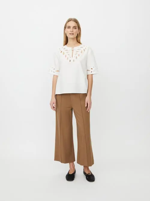 MASAI COPENHAGEN Cutwork Detail Blouse - White