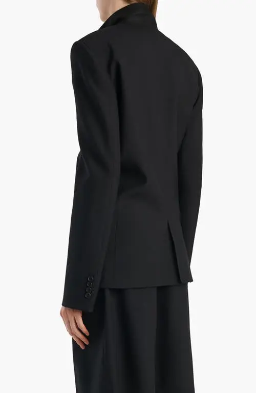 Khaite Rolo Double Breasted Wool And Silk Jacket