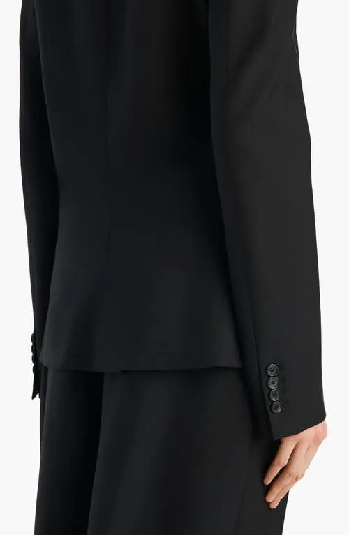Khaite Rolo Double Breasted Wool And Silk Jacket