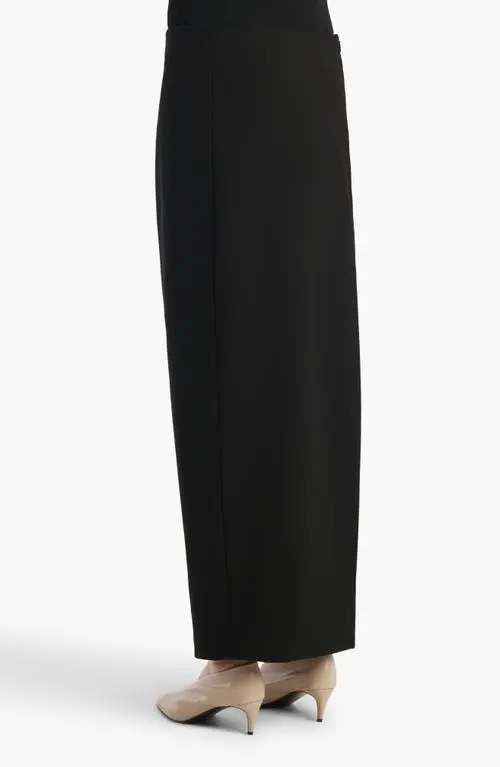 Khaite Lyle Crepe Skirt