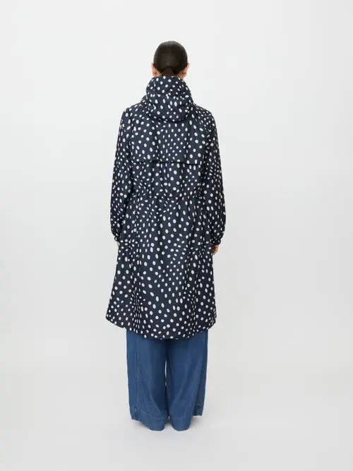 MASAI COPENHAGEN Polka Dot Hooded Raincoat