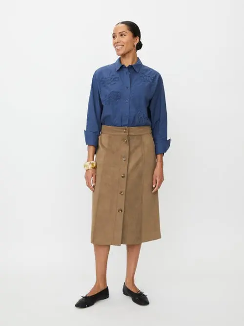 MASAI COPENHAGEN Button-front Midi Skirt