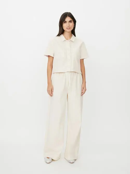MASAI COPENHAGEN Cropped Shirt With Patch Pockets