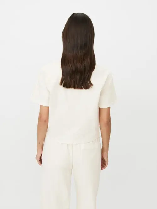 MASAI COPENHAGEN Cropped Shirt With Patch Pockets