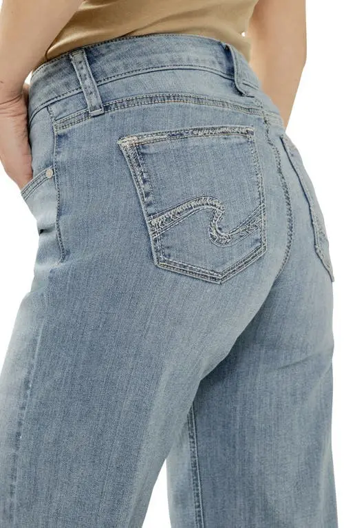 SILVER JEANS CO. Elyse Baggy Straight Leg Jeans