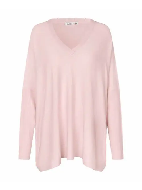 MASAI COPENHAGEN V-neck Relaxed Fit Sweater - Primrose