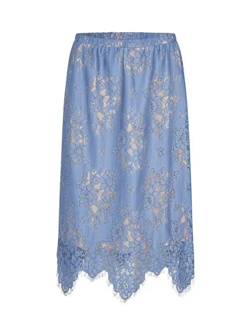 MASAI COPENHAGEN Floral Lace Midi Skirt