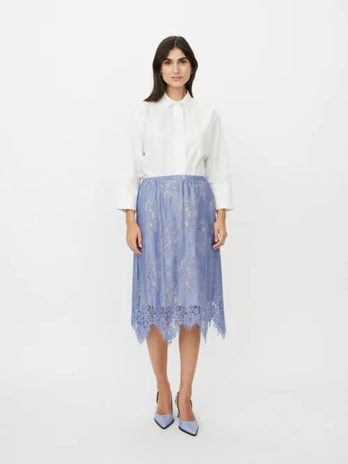 MASAI COPENHAGEN Floral Lace Midi Skirt