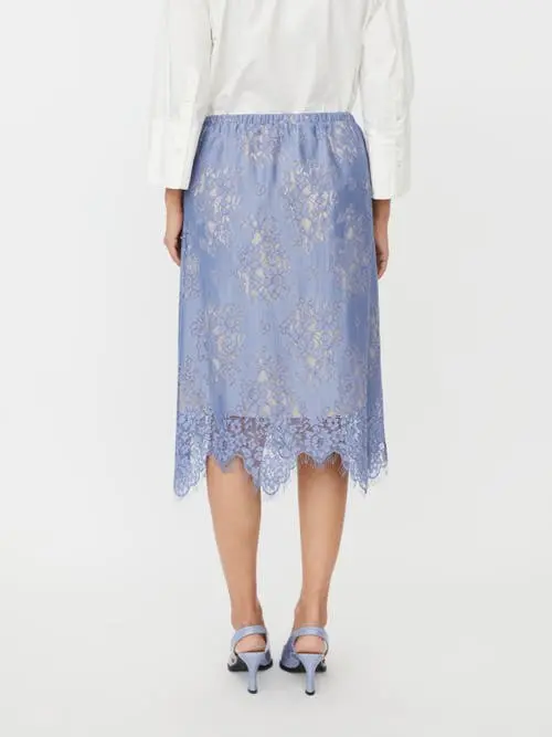 MASAI COPENHAGEN Floral Lace Midi Skirt